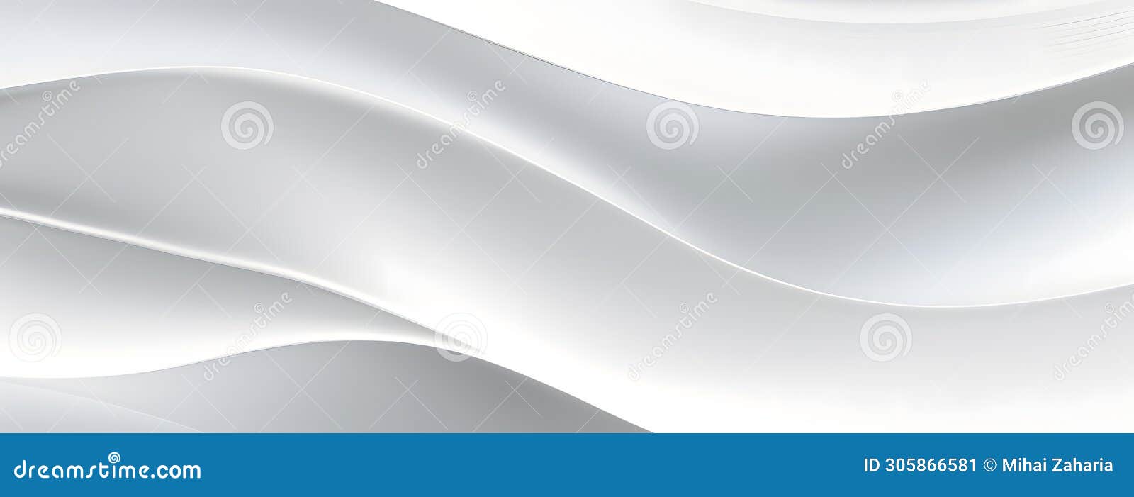 Fluid White Abstract Design Stock Illustration - Illustration of ...