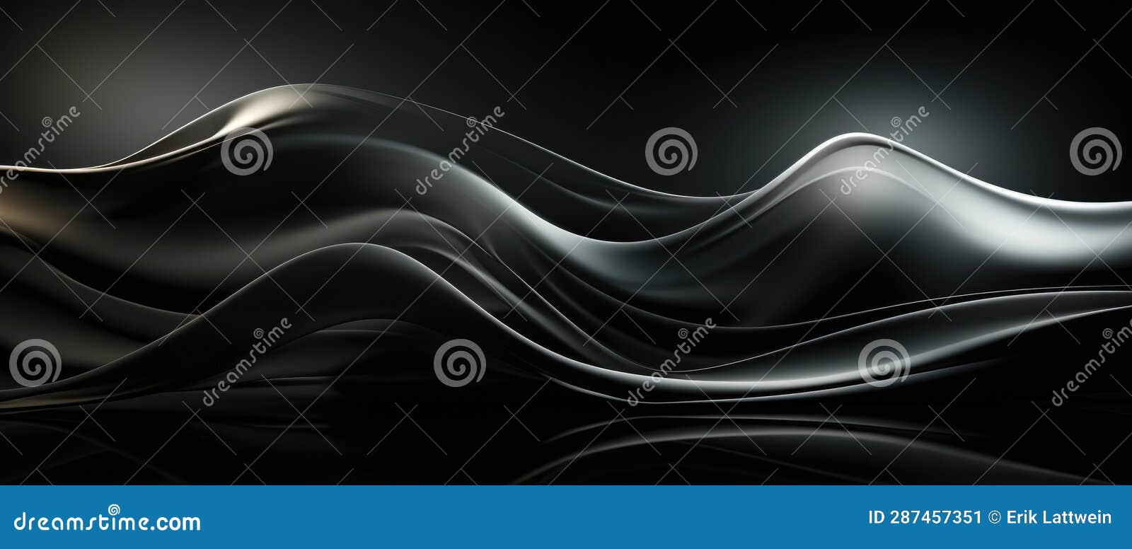 Fluidic Symmetrical Flow Fluid Lines And Shapes - Abstract Background ...