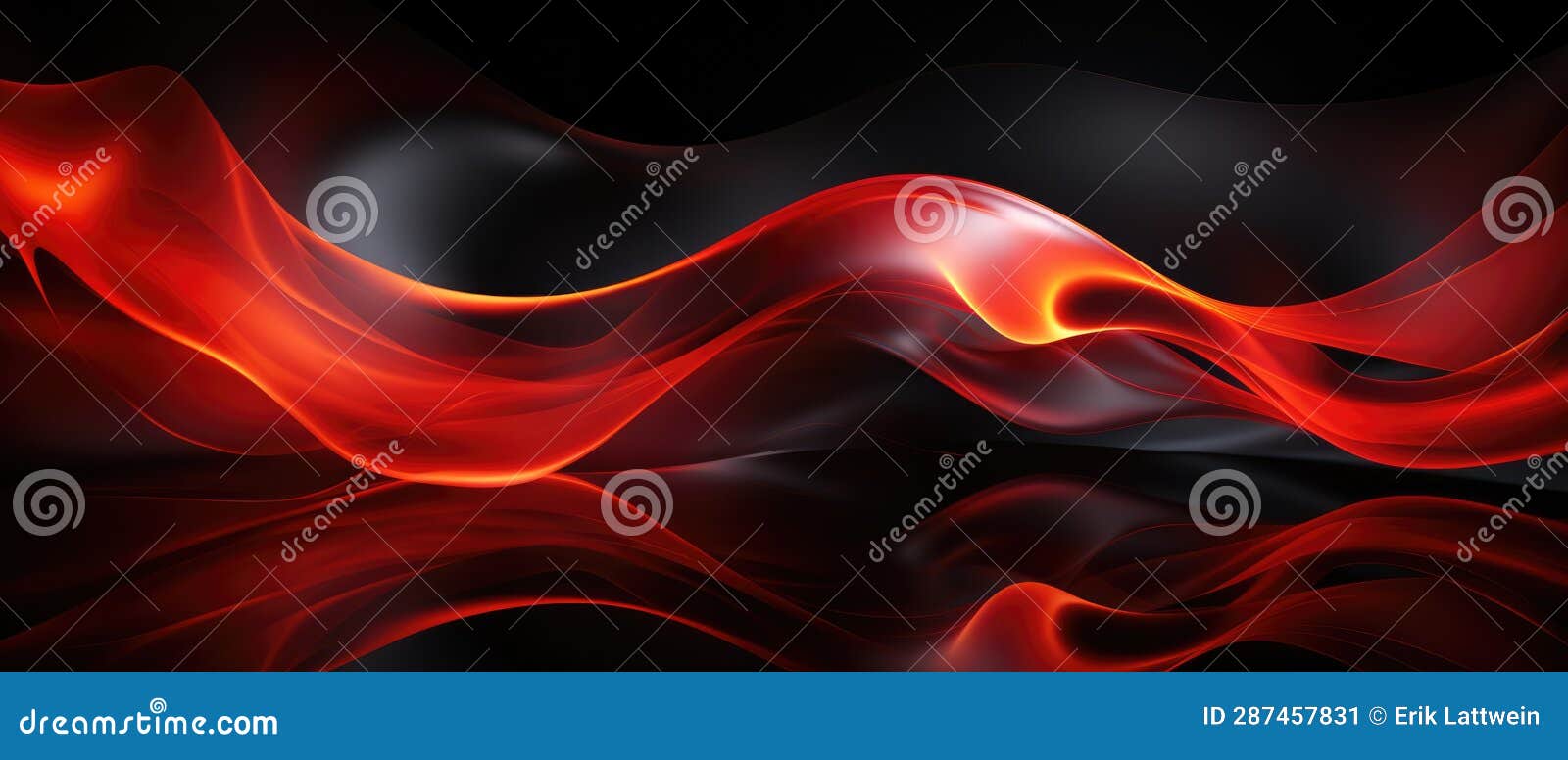 Fluidic Symmetrical Flow Fluid Lines And Shapes - Abstract Background ...
