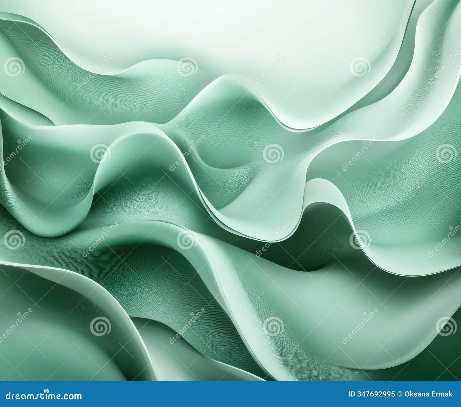 Fluidity Movement Layers Green Landscape Texture Smooth Abstract Nature ...