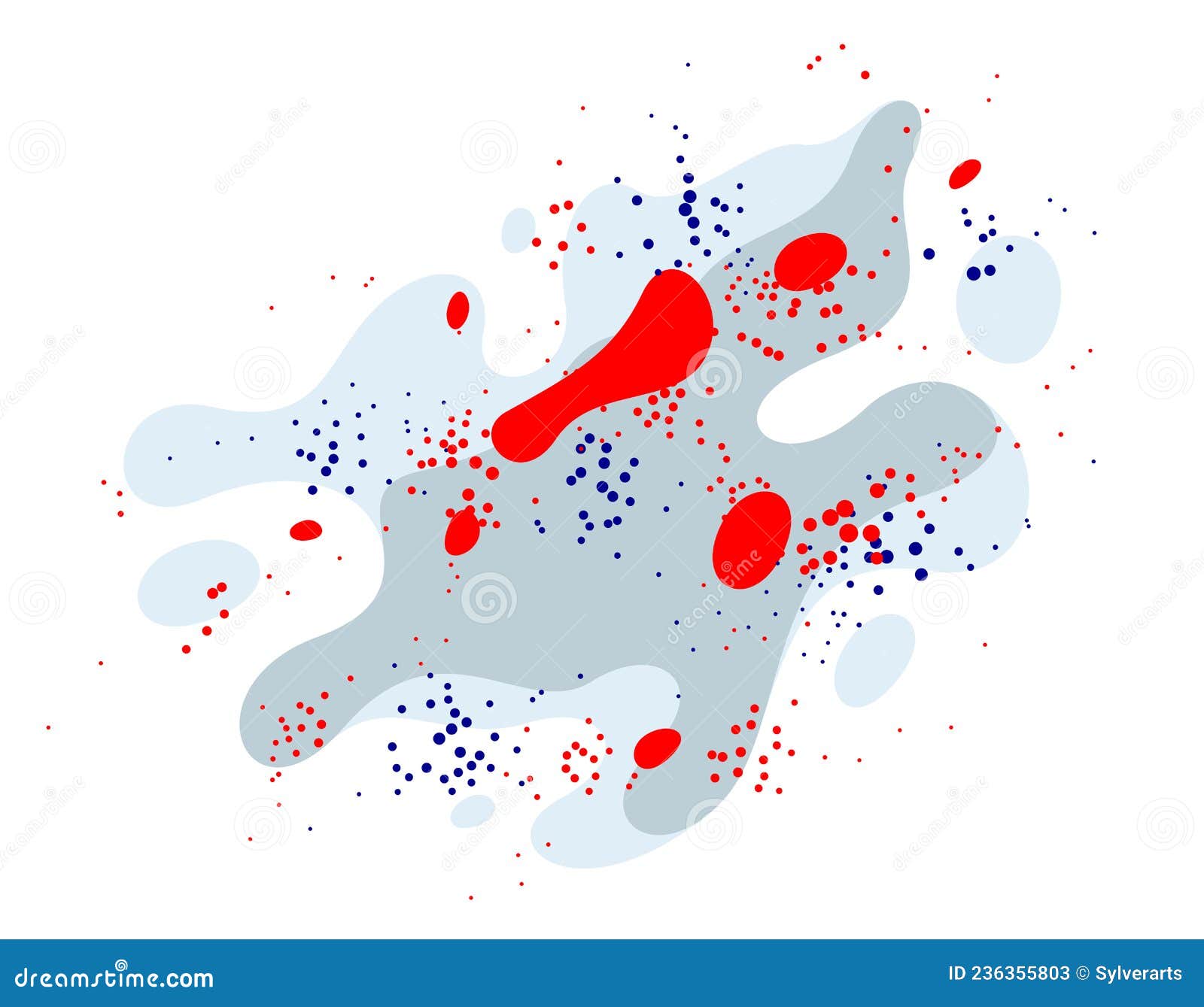 Fluids Colorful Liquid Shapes in Motion Vector Abstract Graphic Design ...