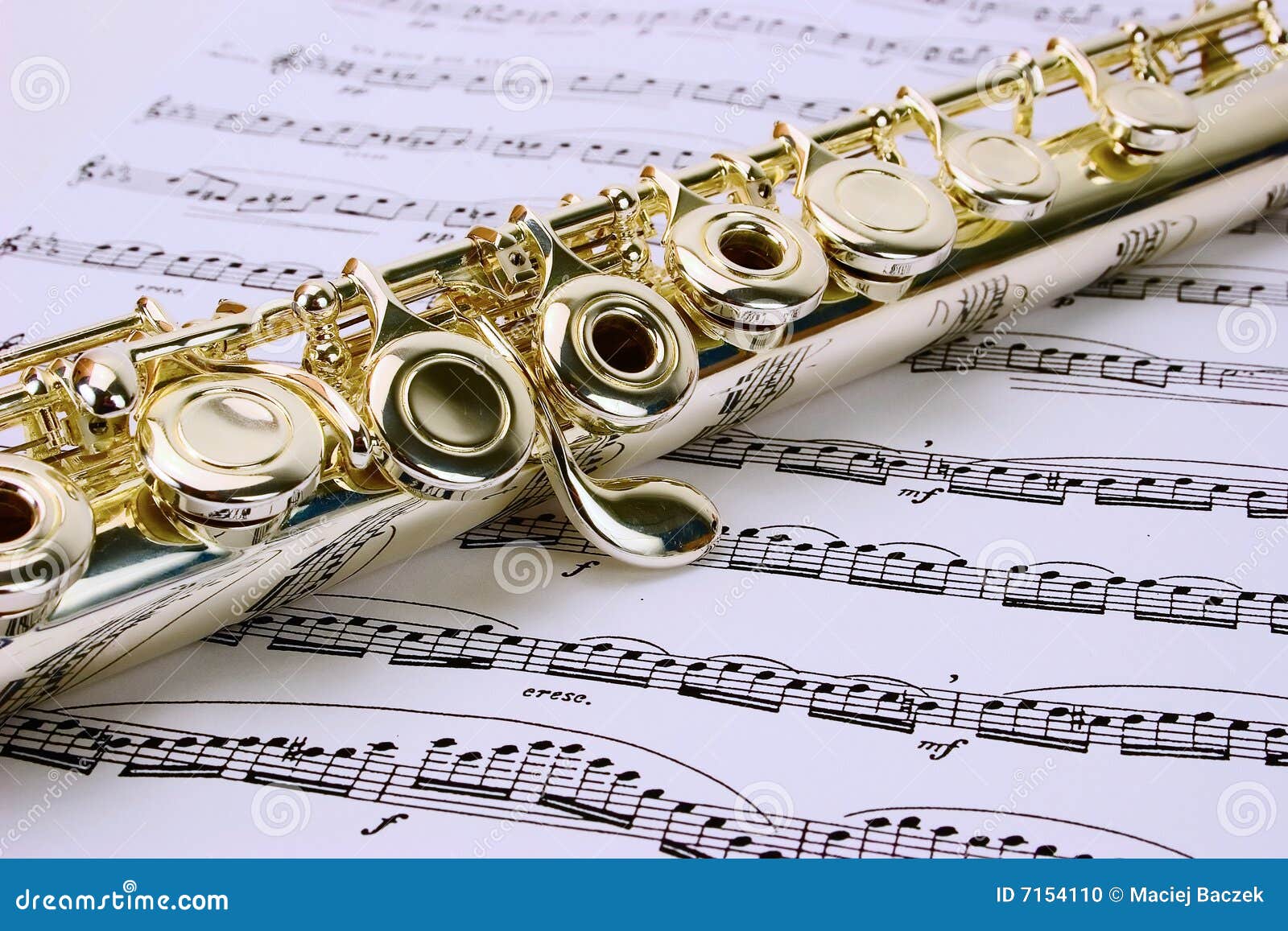 Fluit stock foto. Image of repeteer, fluit, fluiten, musicus - 7154110