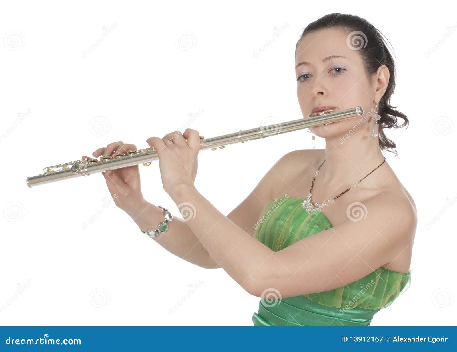 Fluitist stock afbeelding. Image of leuk, aantrekkingskracht - 13912167