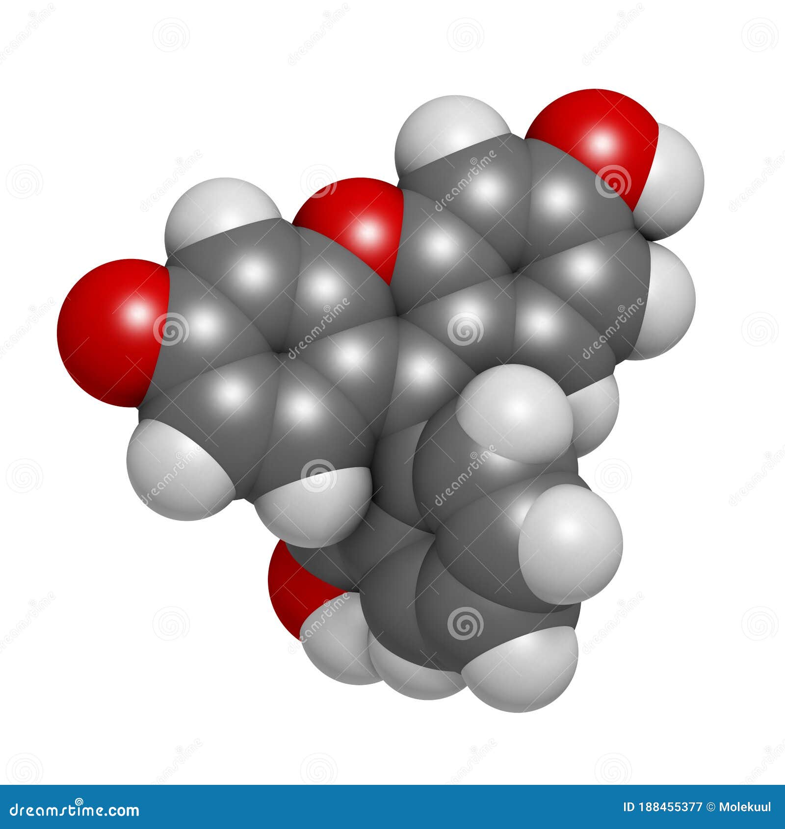 Fluorescein Fluorescent Molecule. Skeletal Formula. Vector Illustration ...
