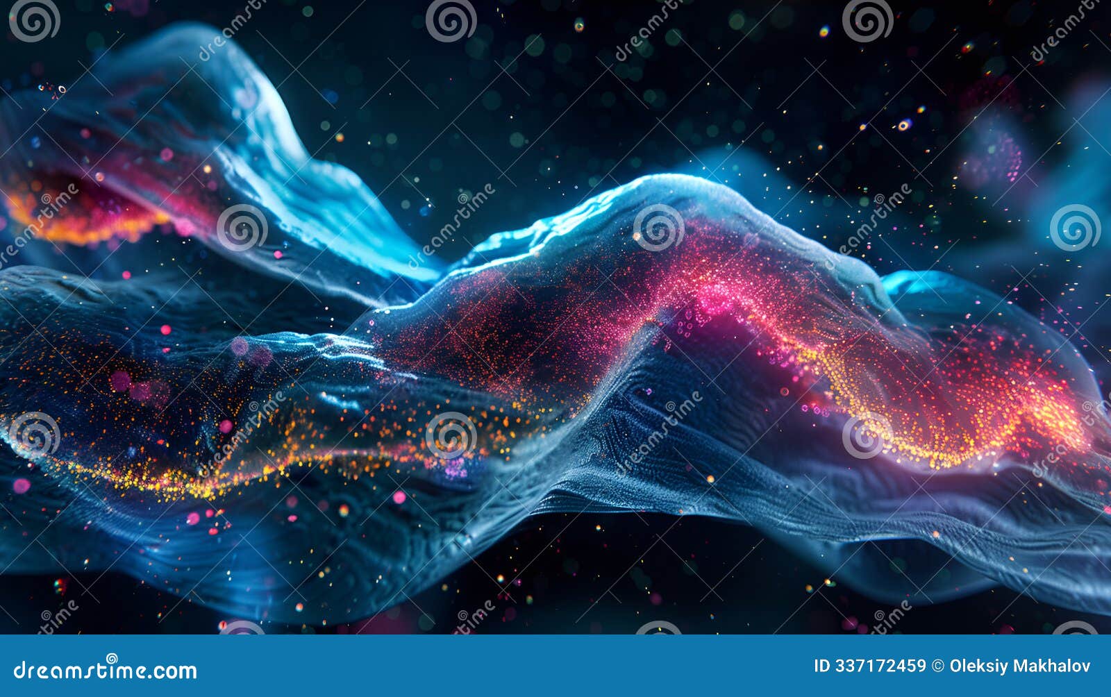 Fluorescence Microscopy Image Capturing Distribution of Specific Type ...