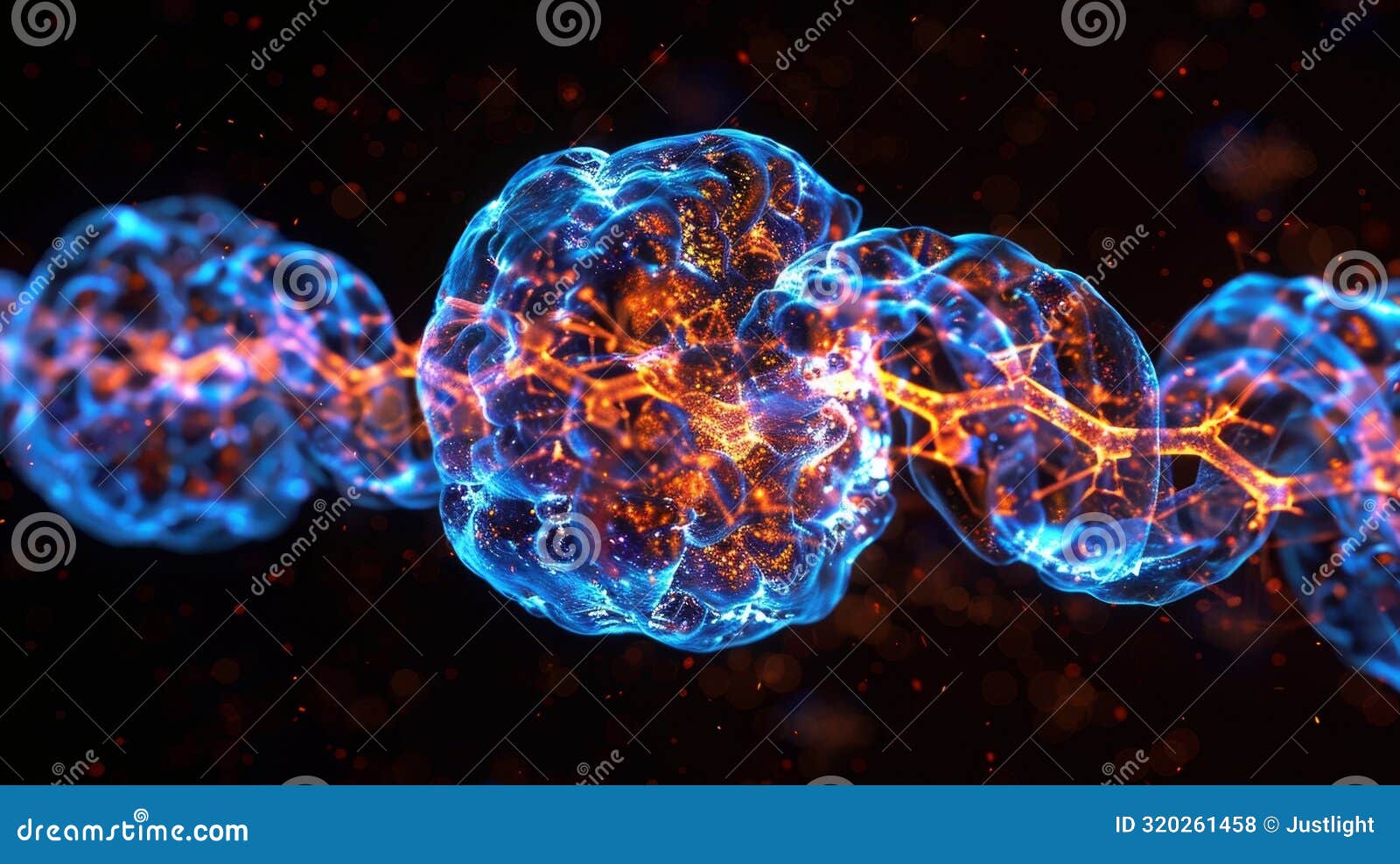 A Fluorescence Microscopy Image Showing How Histone Proteins Contribute ...