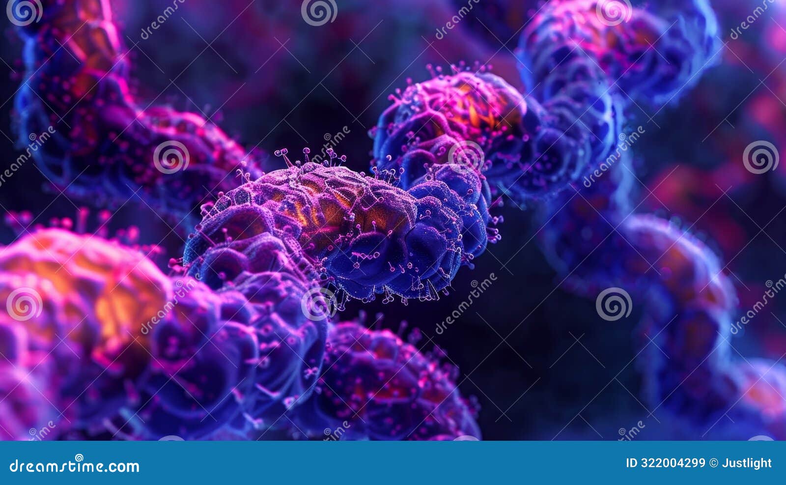 A Fluorescence Microscopy Image Showing How Histone Proteins Contribute ...