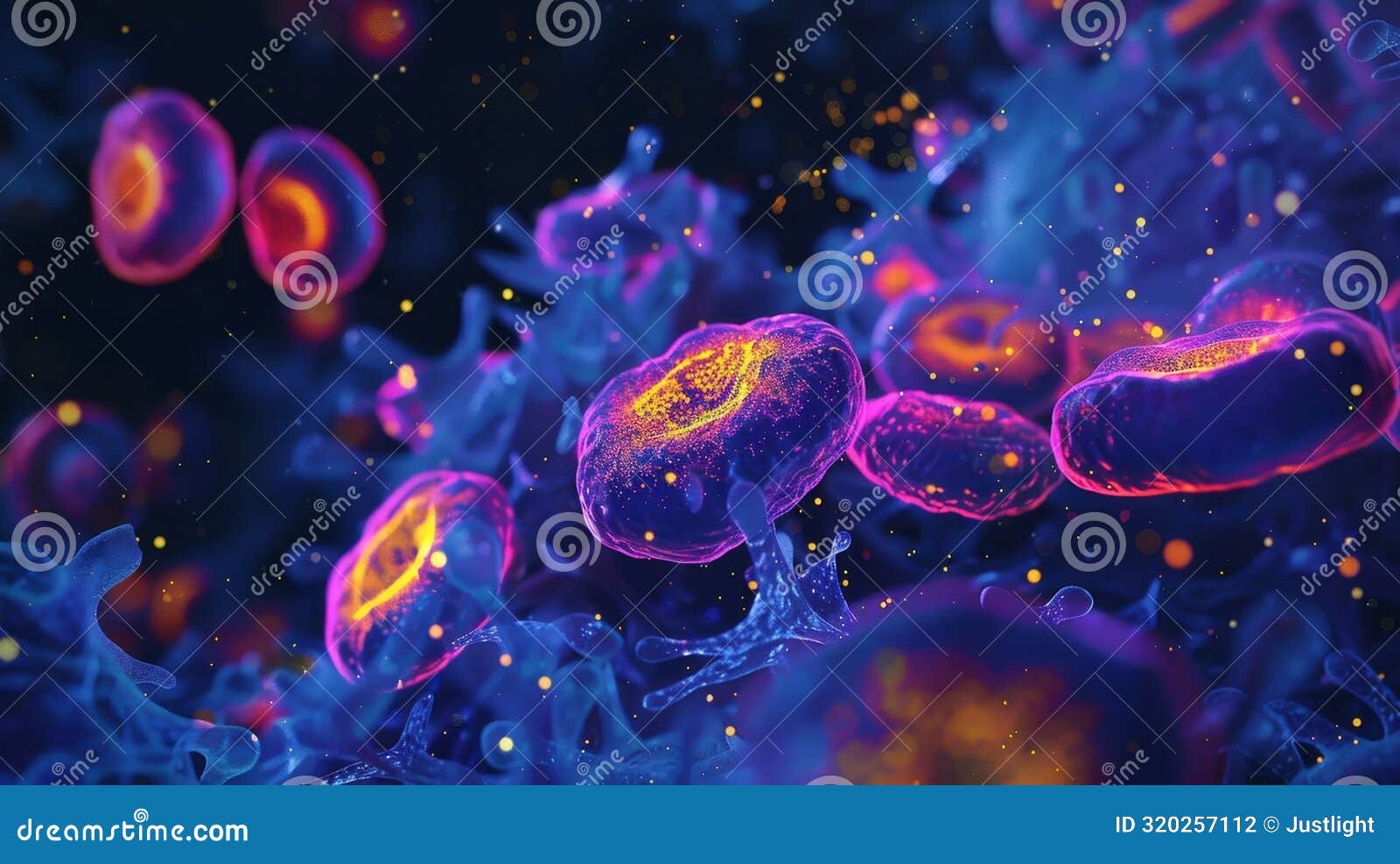 A Fluorescence Microscopy Image Showing the Release of CO2 As a ... A Fluorescence Microscopy Image Showing the Release of CO2 As a ...