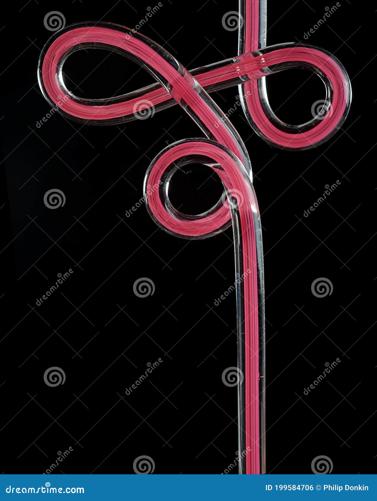 Fluorescent Coloured Plastic Shapes Stock Photo - Image of shape ...