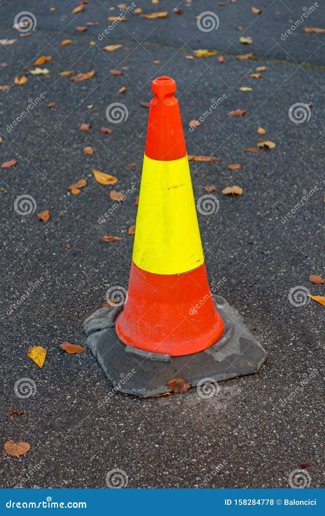Fluorescent Cone stock photo. Image of europe, object - 158284778
