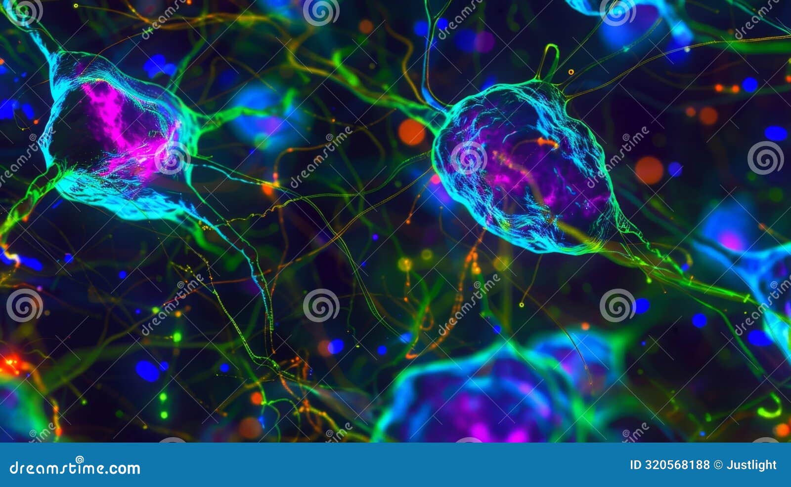 A Fluorescent Image Capturing the Changes in Cell Shape and ...