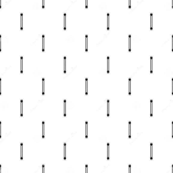 Fluorescent Lamp Pattern, Simple Style Stock Vector - Illustration of ...