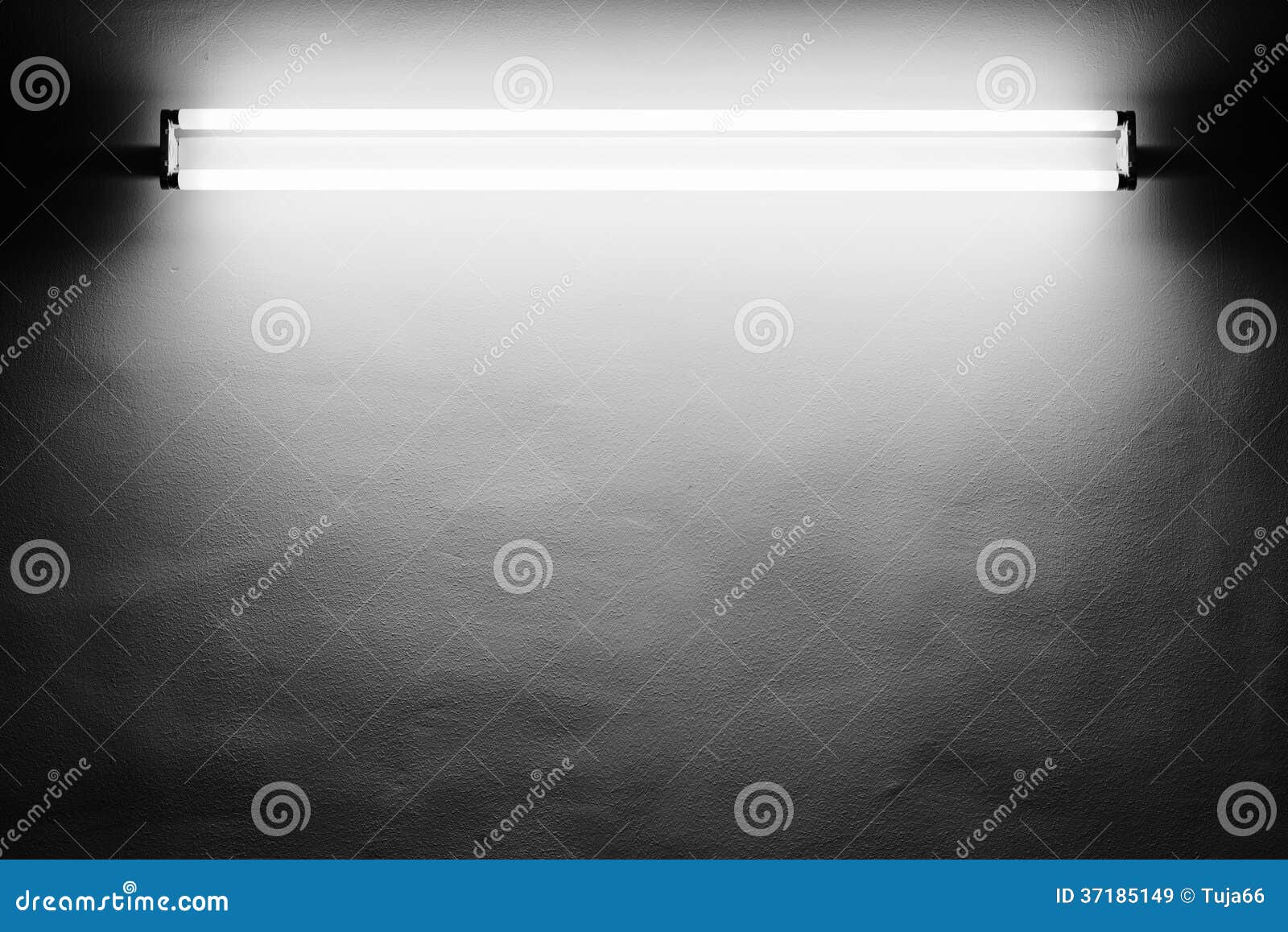 Fluorescent light stock image. Image of lamp, plaster - 37185149