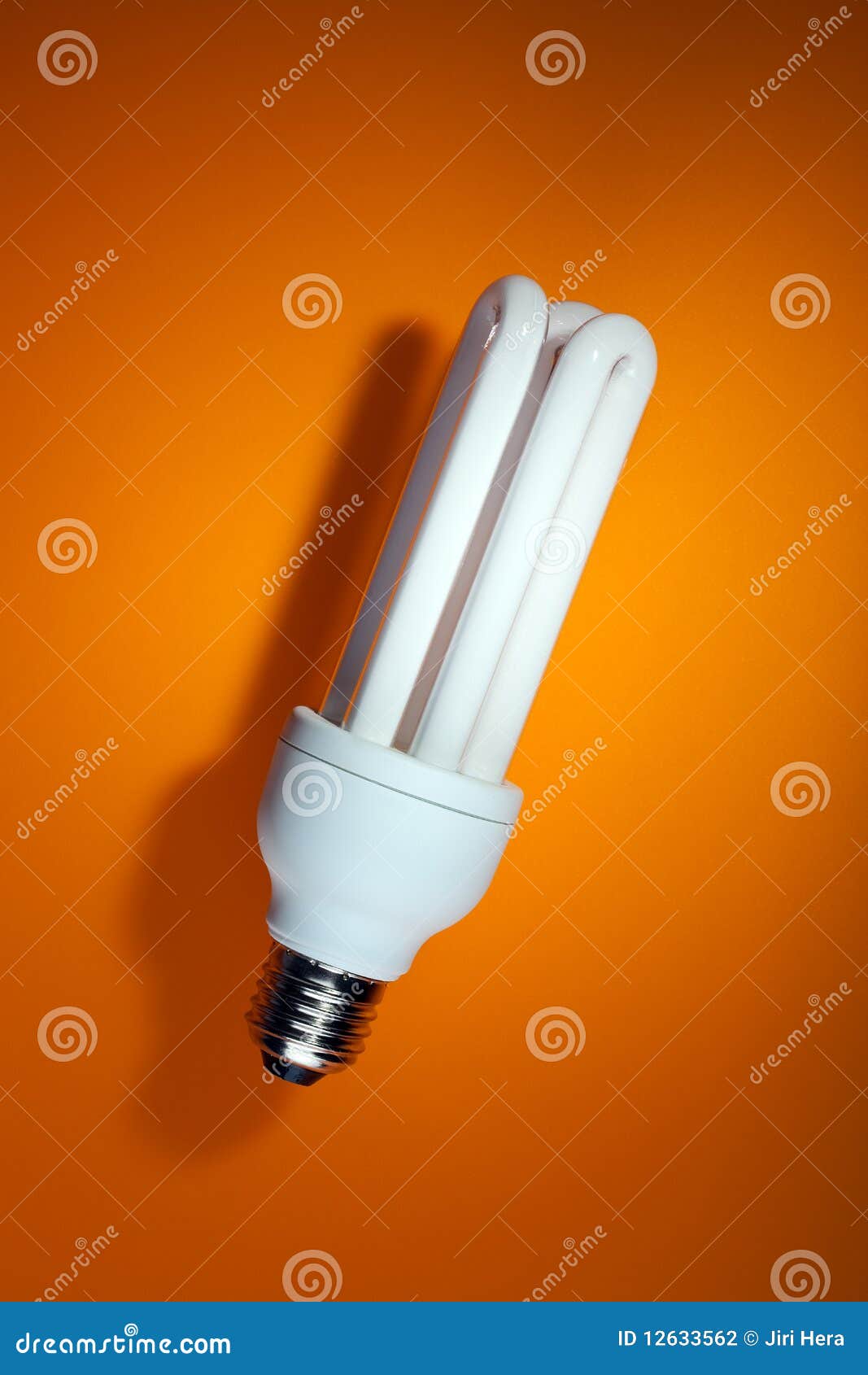 Fluorescent light bulb stock photo. Image of fluorescent - 12633562