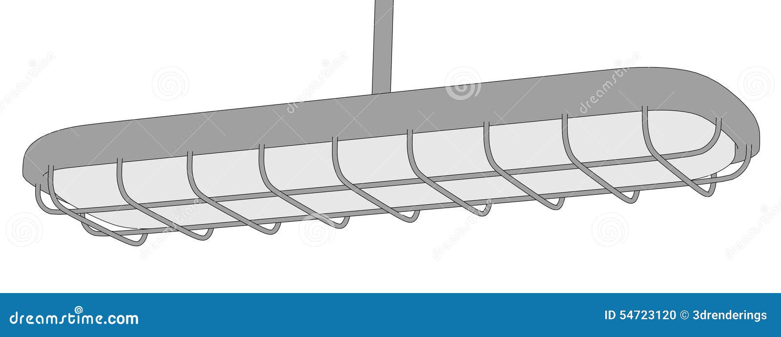Fluorescent light stock illustration. Illustration of draw - 54723120