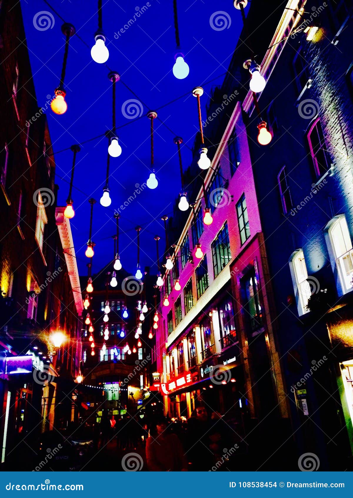 Light up the city editorial stock image. Image of light - 108538454