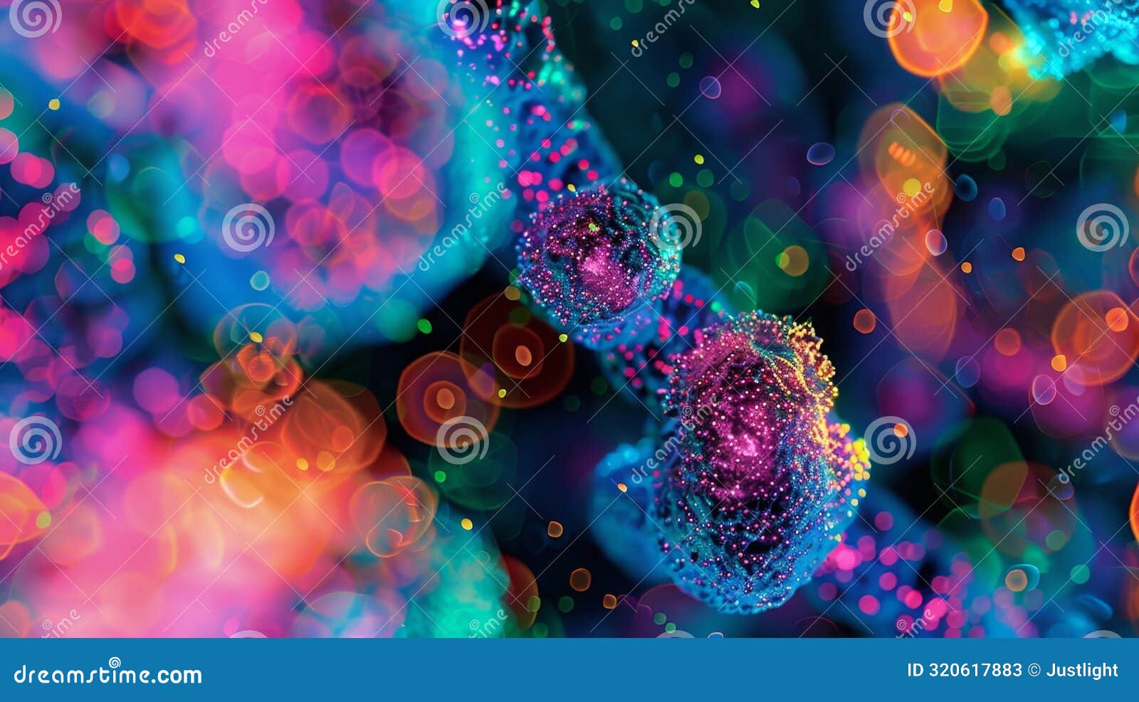 A Fluorescent Microscopy Image Showing the Colocalization of ... A Fluorescent Microscopy Image Showing the Colocalization of ...