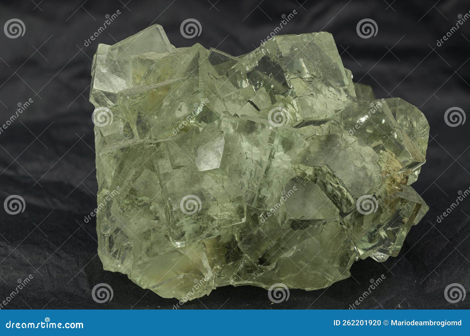 Fluorite Mineral Sample Close-up Stock Photo - Image of specimen ...