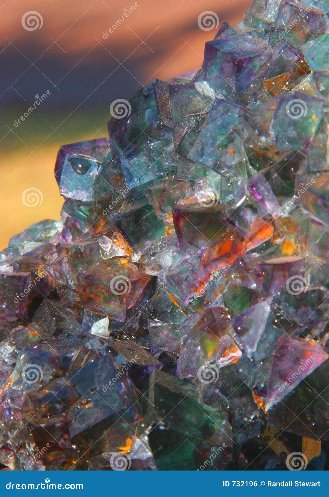 Fluorspar crystal stock photo. Image of fluorite, stone - 732196