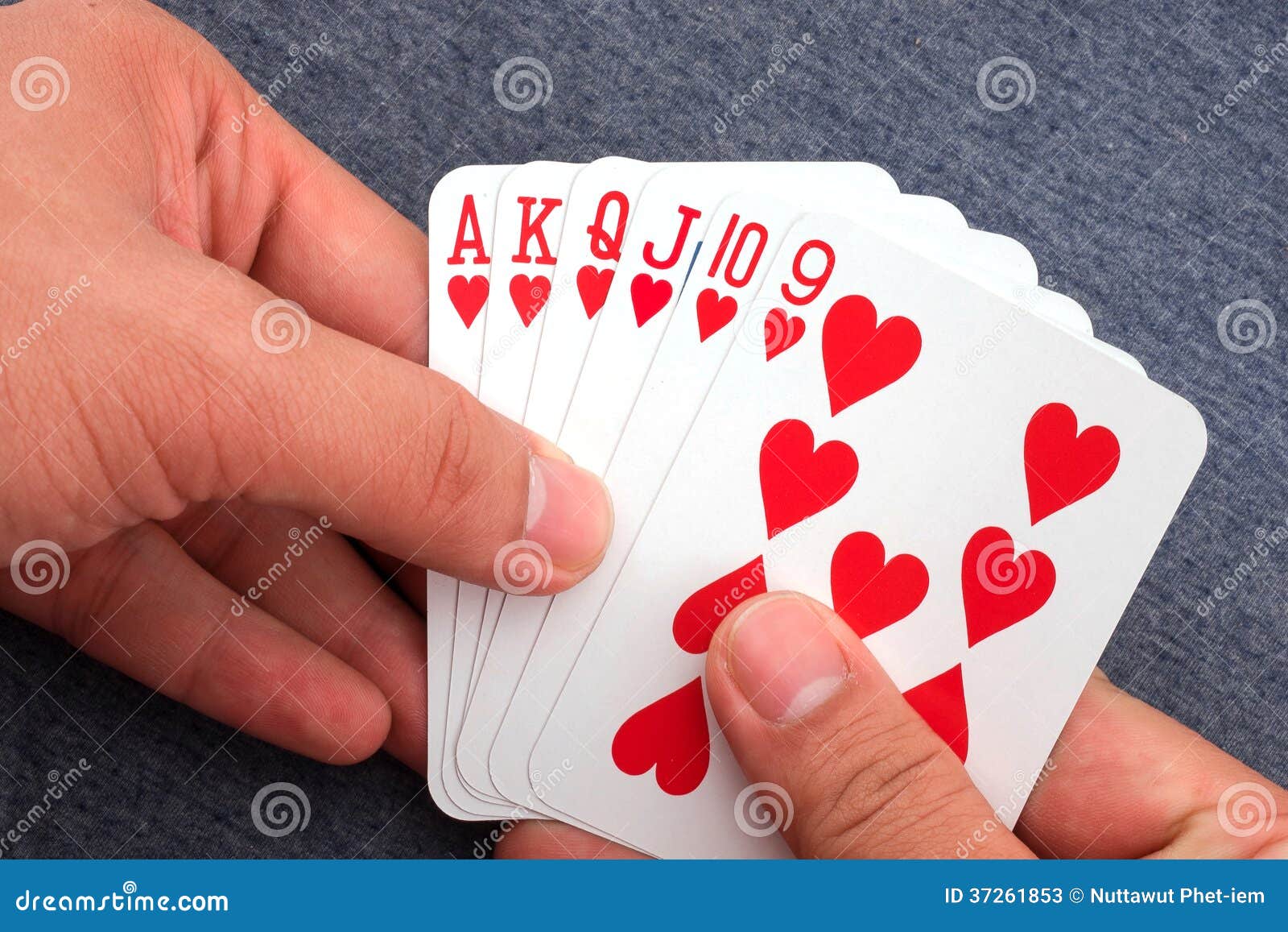 Flush stock image. Image of entertainment, gambler, casino - 37261853