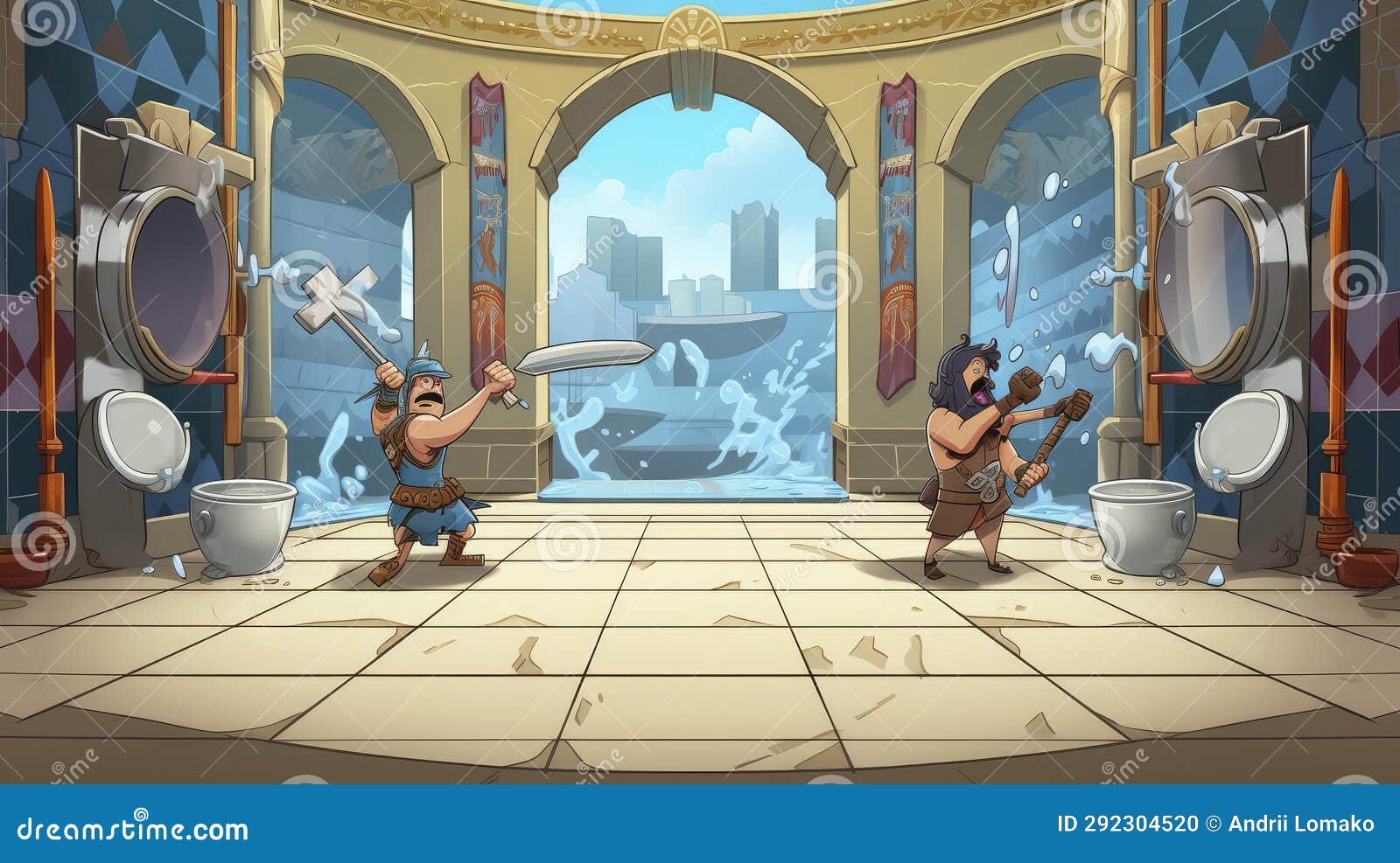 Animated Toilets Stock Illustrations – 6 Animated Toilets Stock ...