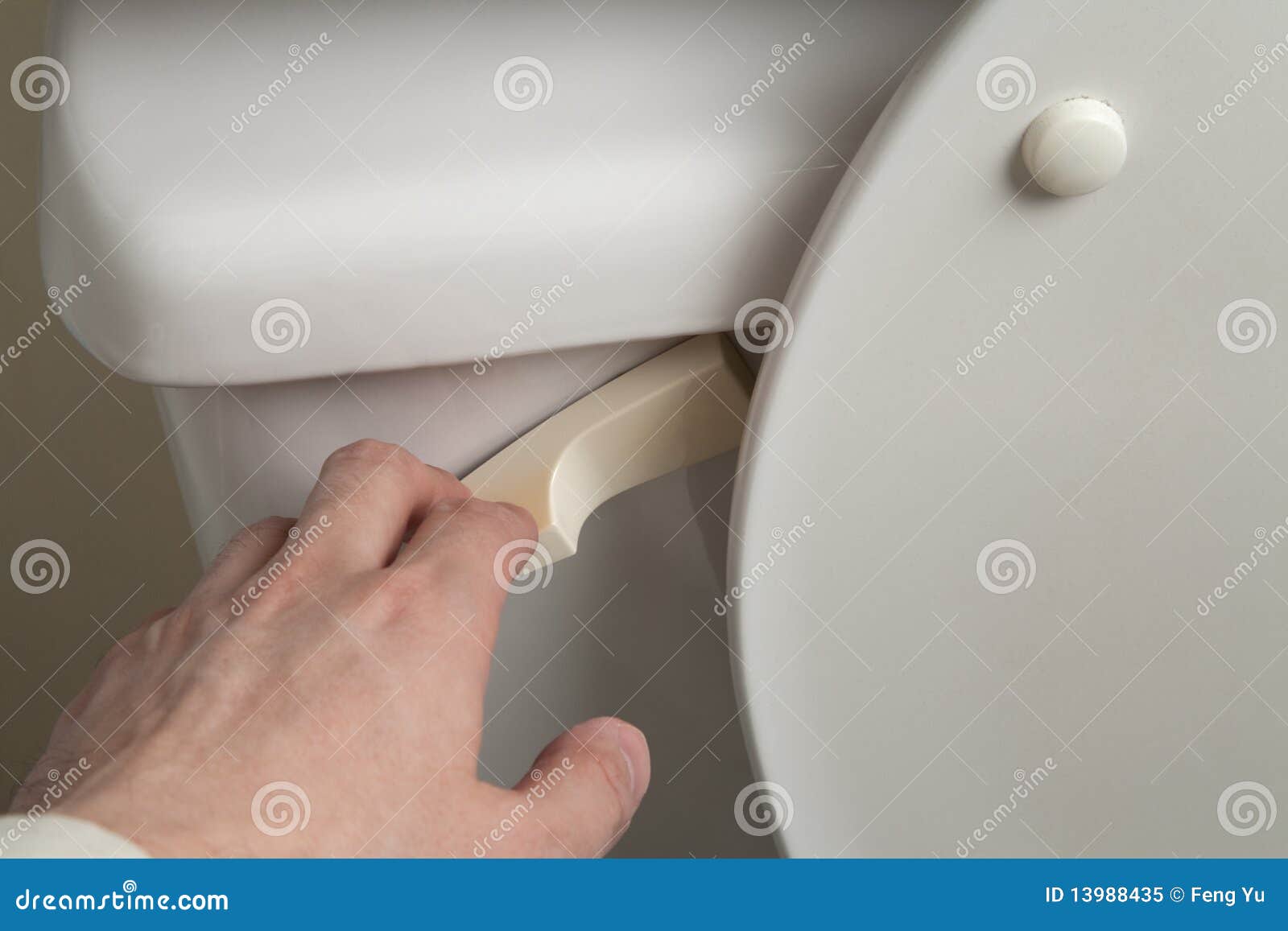 Flush Toilet stock image. Image of toilet, flushing, hygiene - 13988435