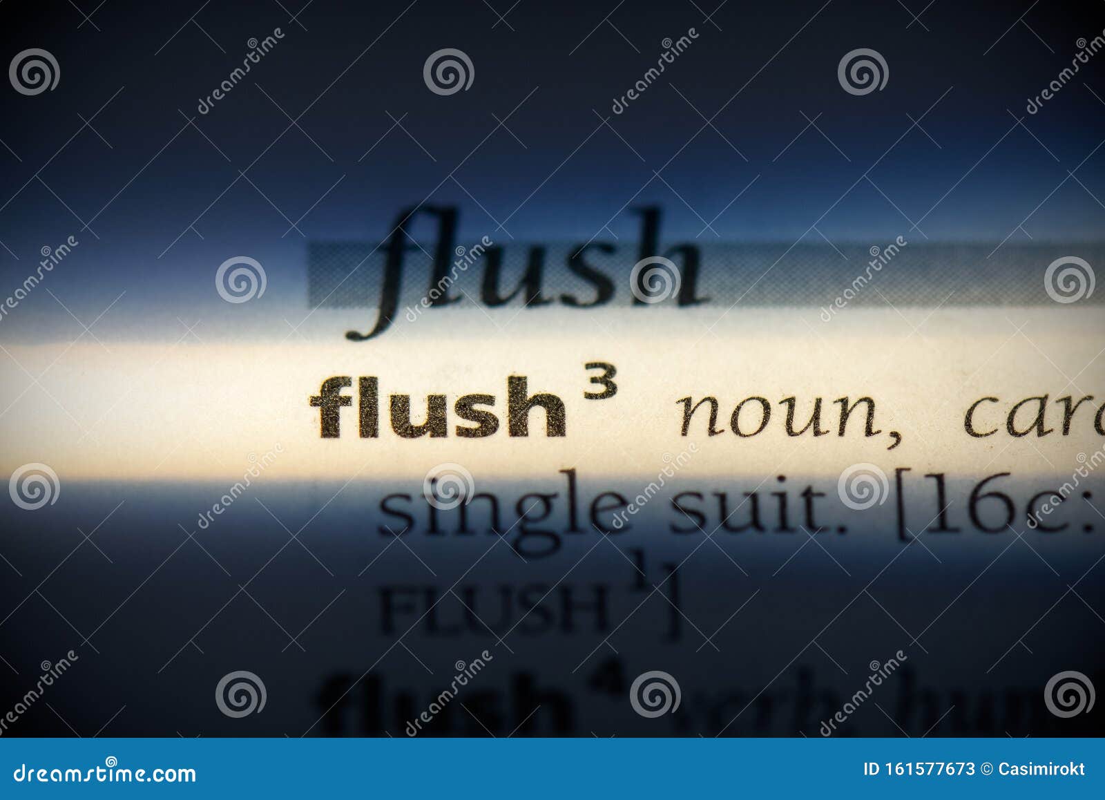 Flush stock image. Image of idea, concept, highlight - 161577673