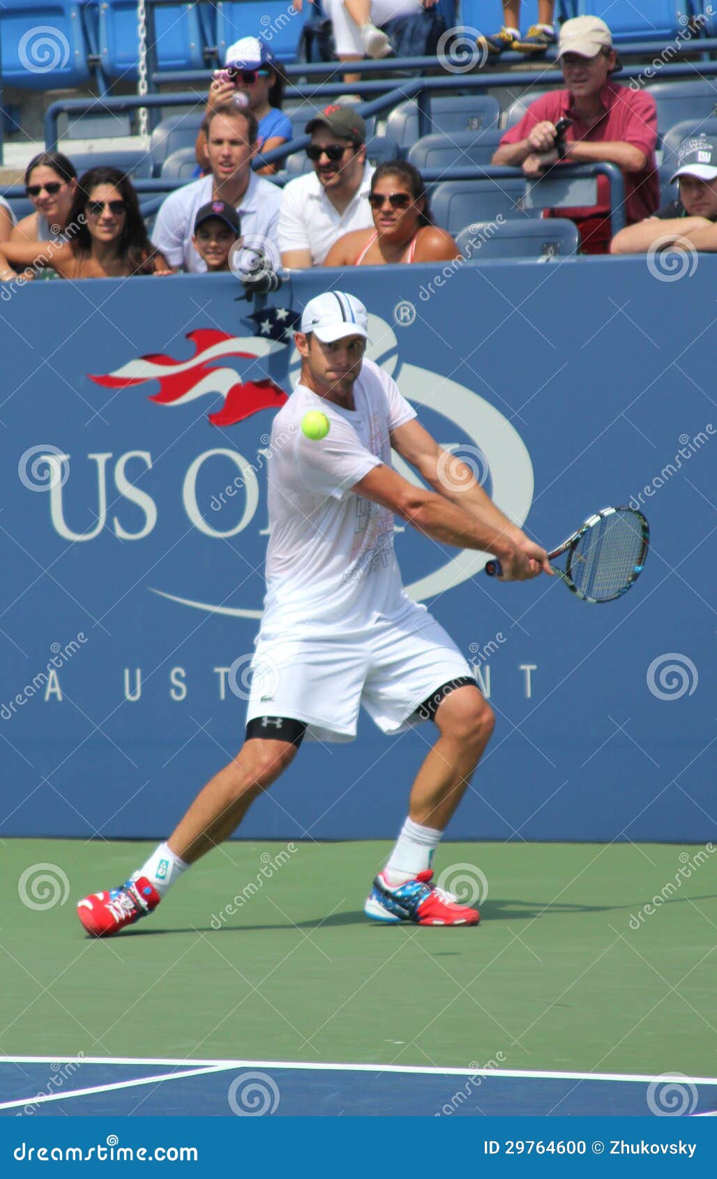 Grand Slam Champion Andy Roddick Practices for US Open at Billie Jean ... Grand Slam Champion Andy Roddick Practices for US Open at Billie Jean ...