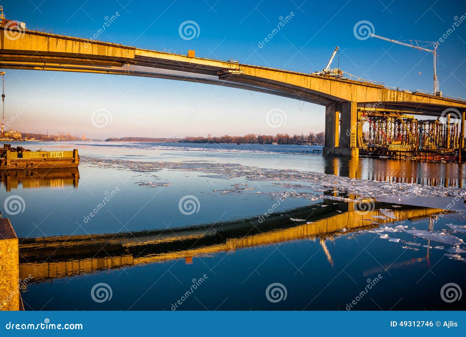 Fluss Don stockfoto. Bild von tageslicht, abbildung, rostow - 49312746