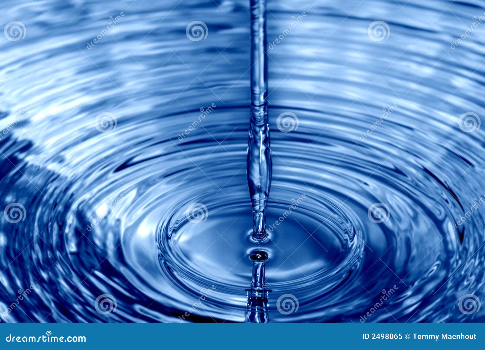 Flusso dell'acqua immagine stock. Immagine di radura, fresco - 2498065