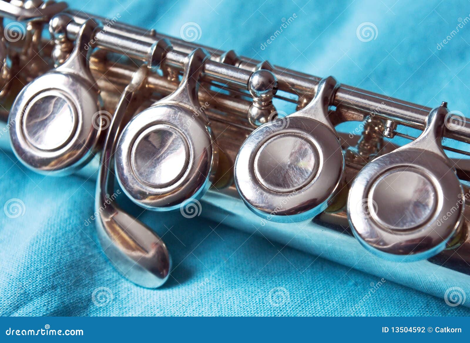 Flute stock photo. Image of musician, closeup, instrument - 13504592