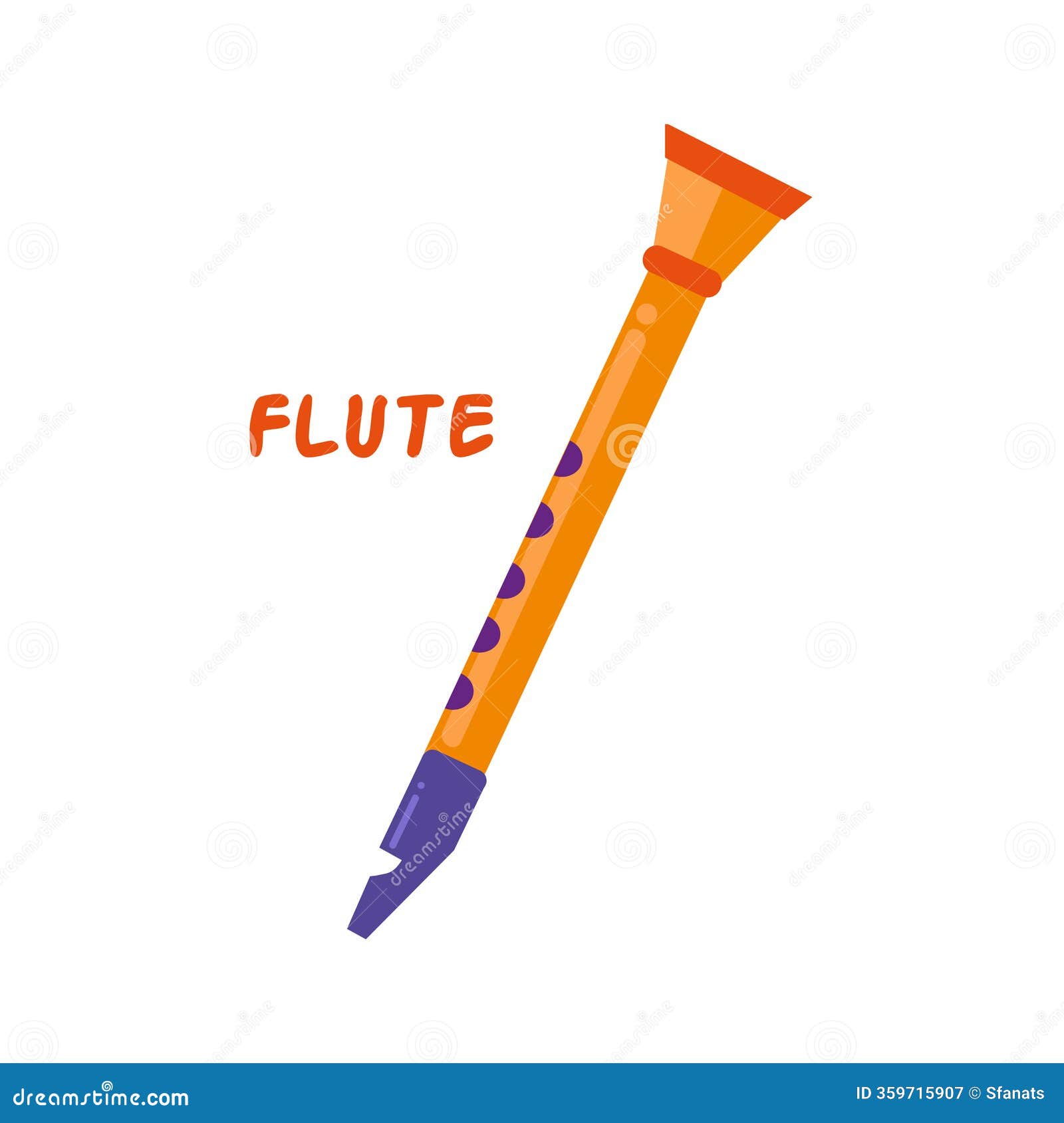Flute Icon Royalty-Free Stock Photo | CartoonDealer.com #250341693