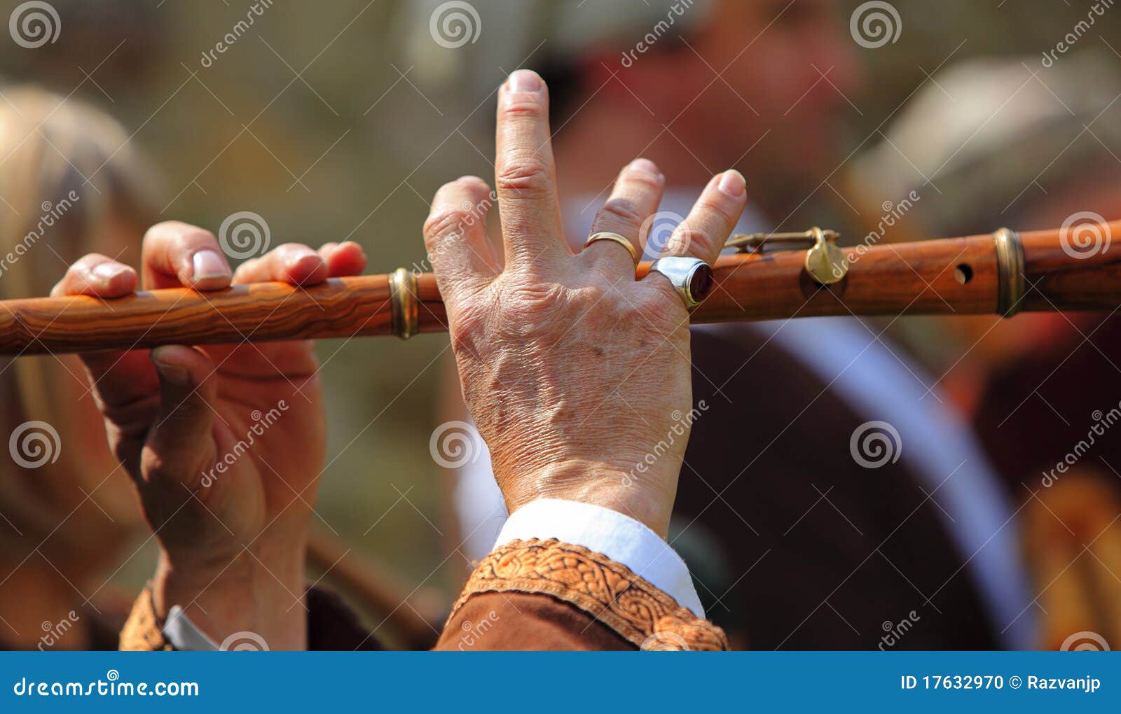 Flute performance abstract stock photo. Image of fingers - 17632970