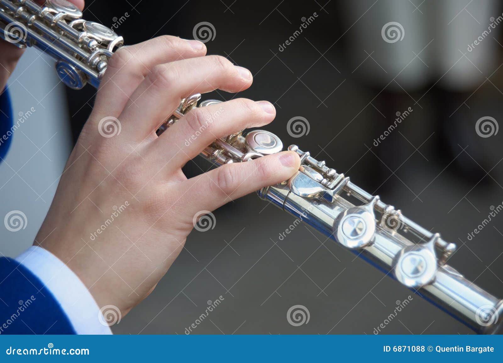 Flute player stock photo. Image of classical, hand, orchestral - 6871088
