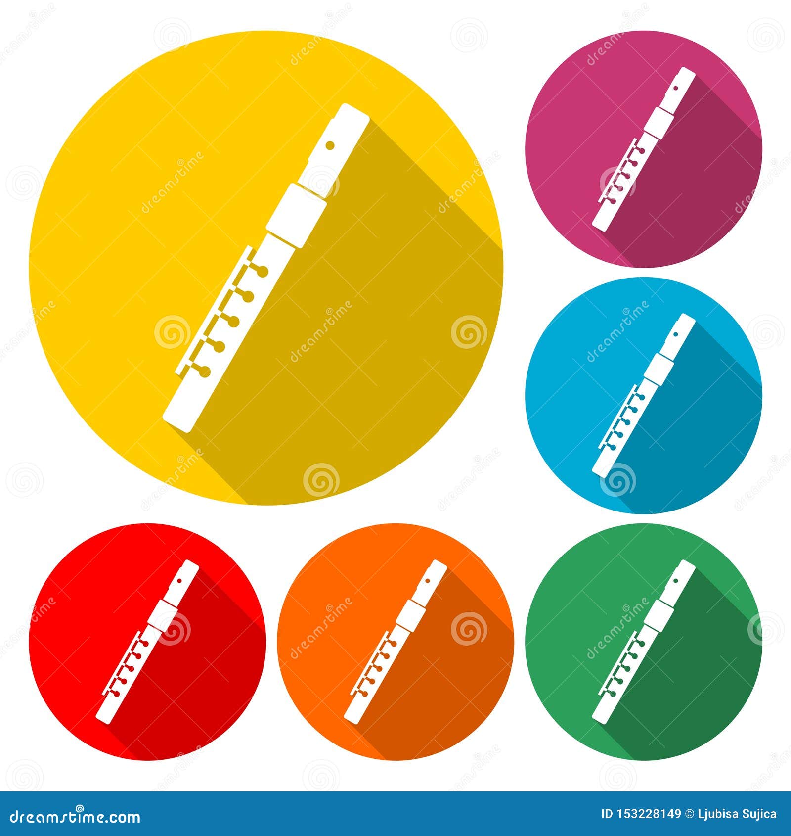 Flute Silhouette - Illustration Stock Vector - Illustration of blowing ...