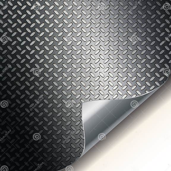Fluted metal texture. stock vector. Illustration of macro - 16467274