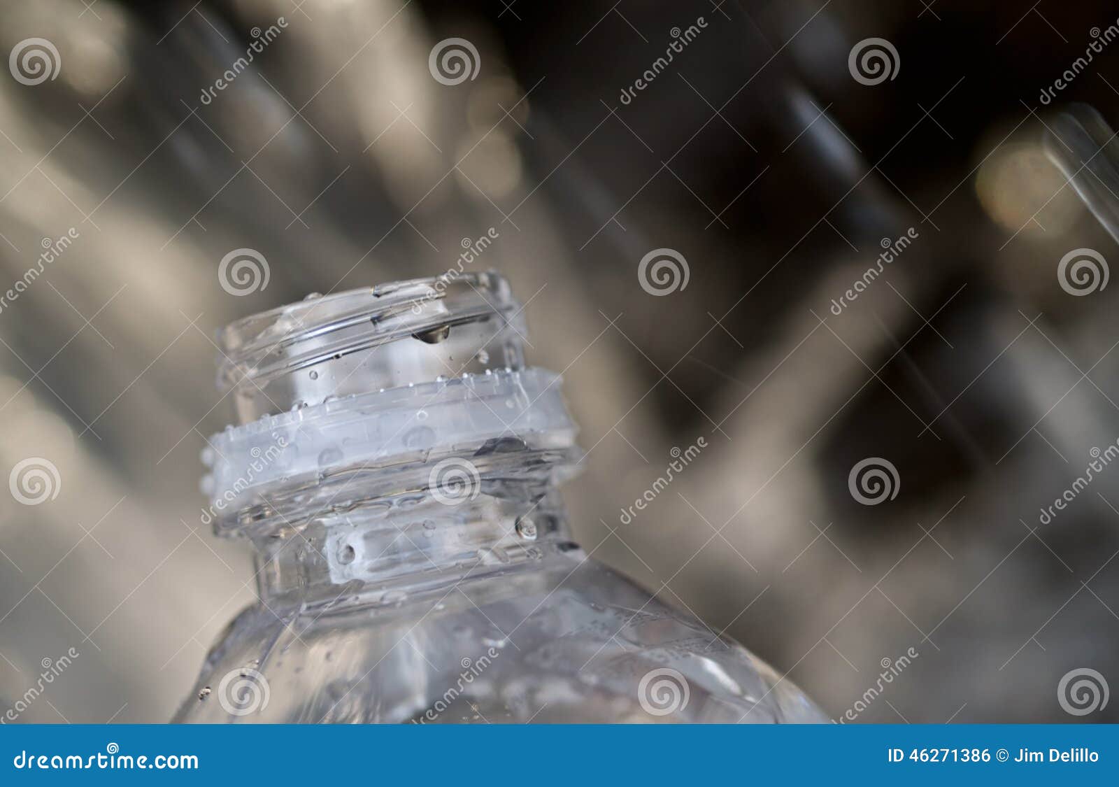 Flwoing Water with bottle stock photo. Image of abstract - 46271386