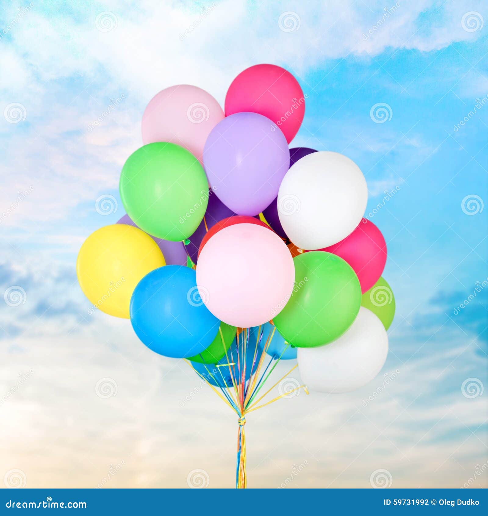 Fly balloon stock photo. Image of color, collection, bright - 59731992