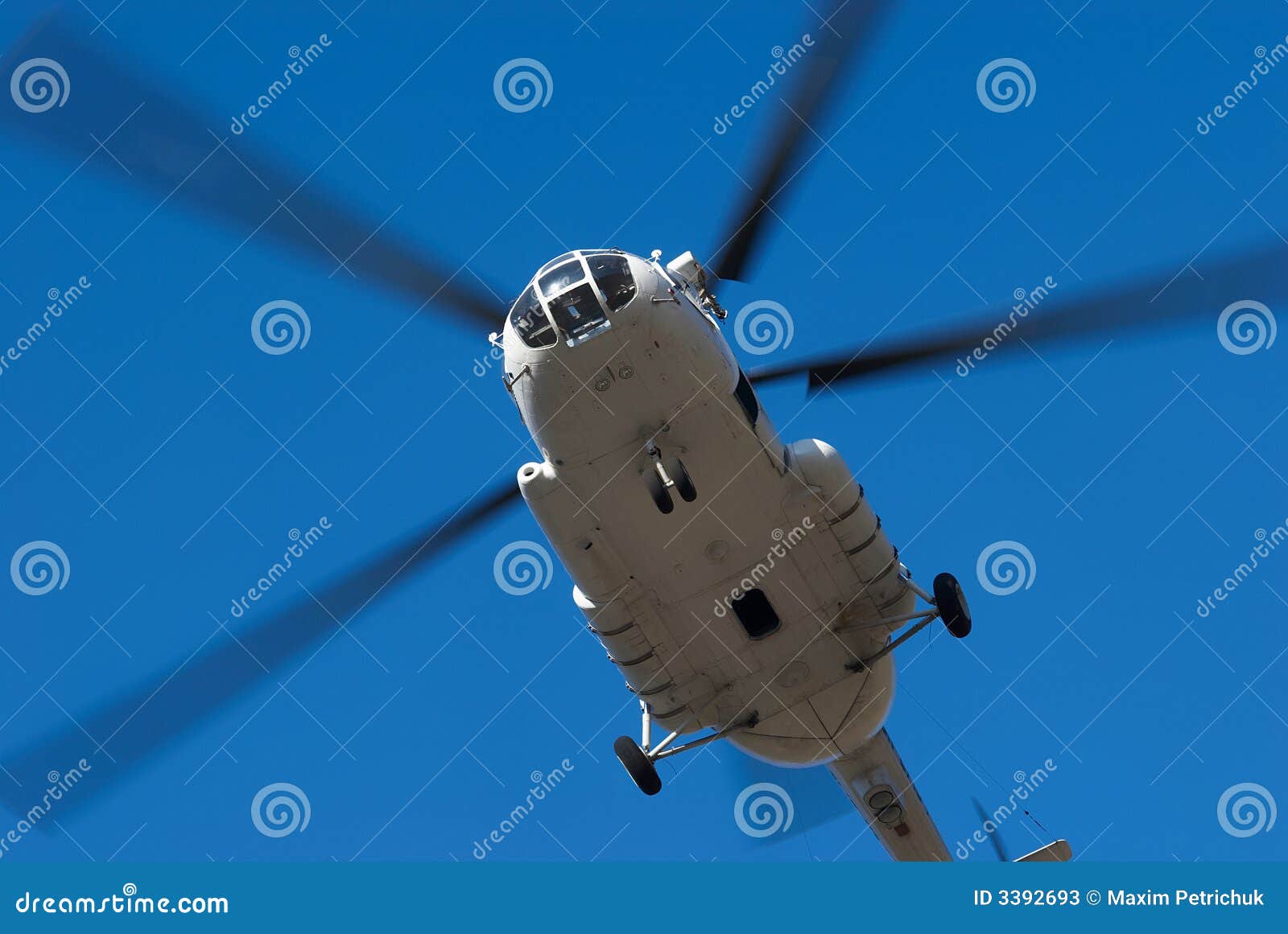 Fly big helicopter stock image. Image of carry, blue, circle - 3392693