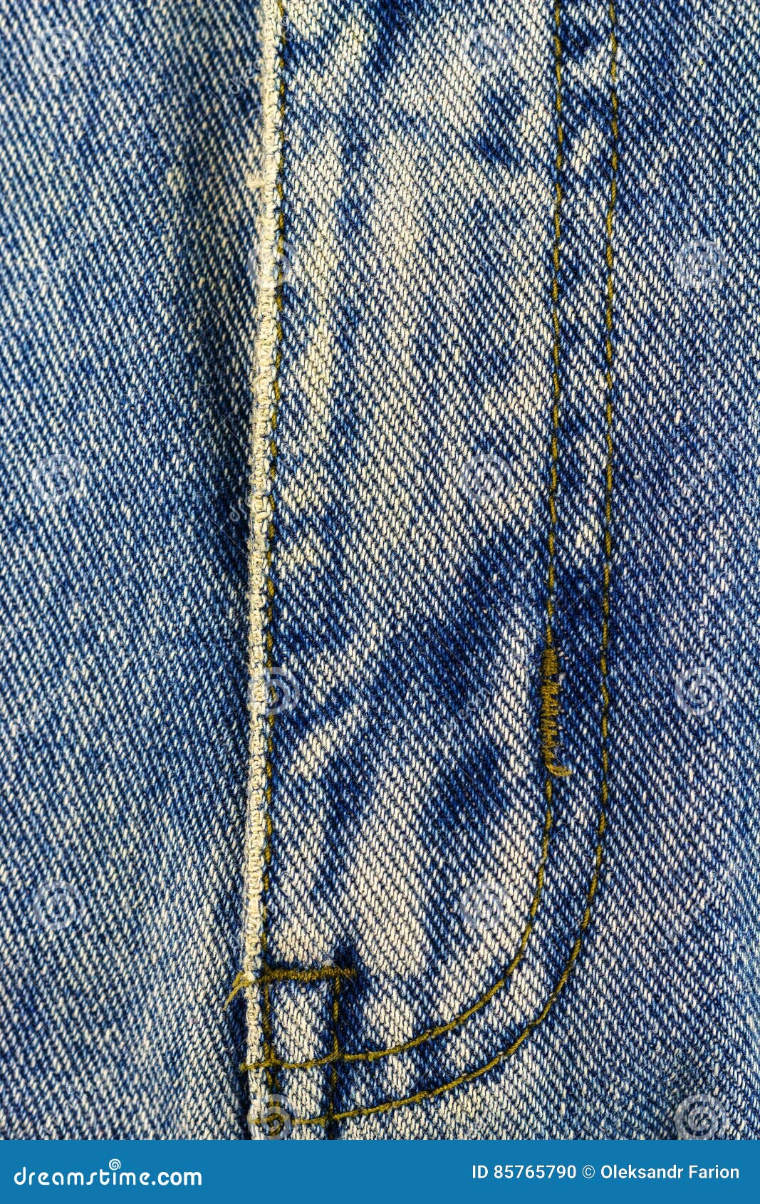 Fly of Blue Jeans, Denim Texture Background, Close Up. Stock Photo ...