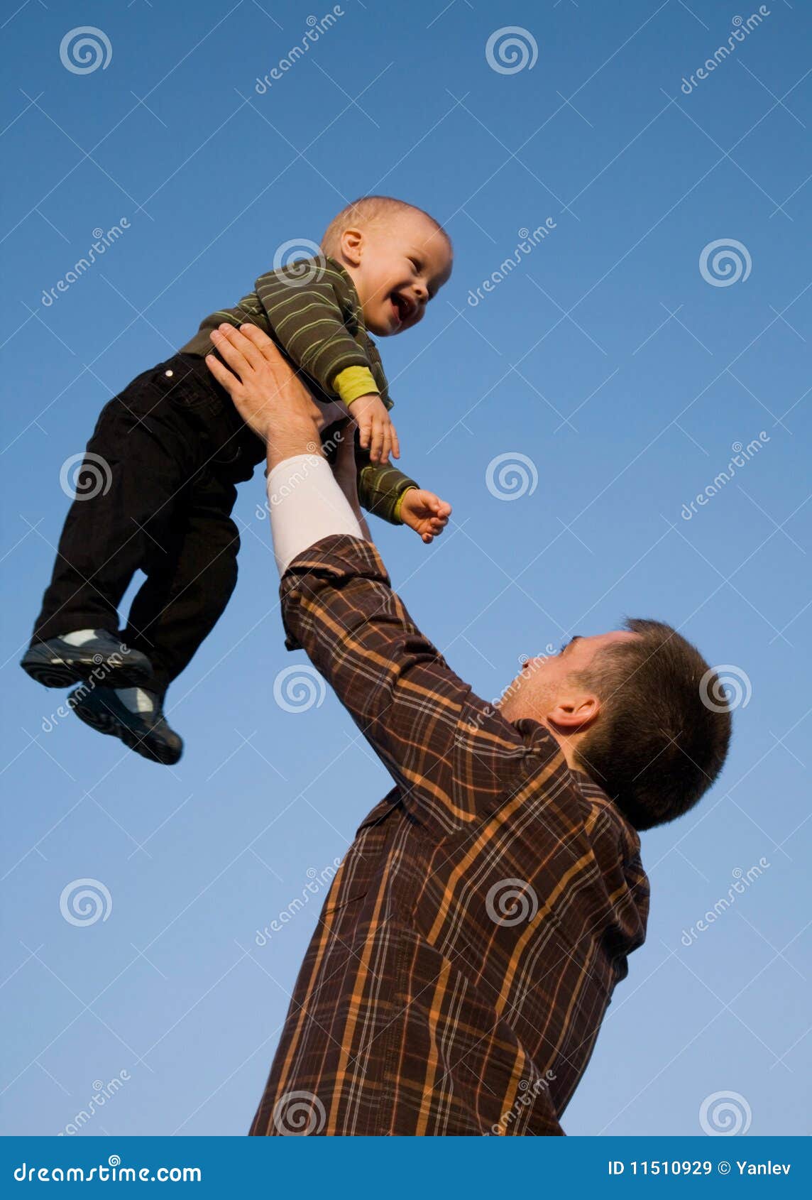 Fly boy stock image. Image of outdoors, offspring, carrying - 11510929