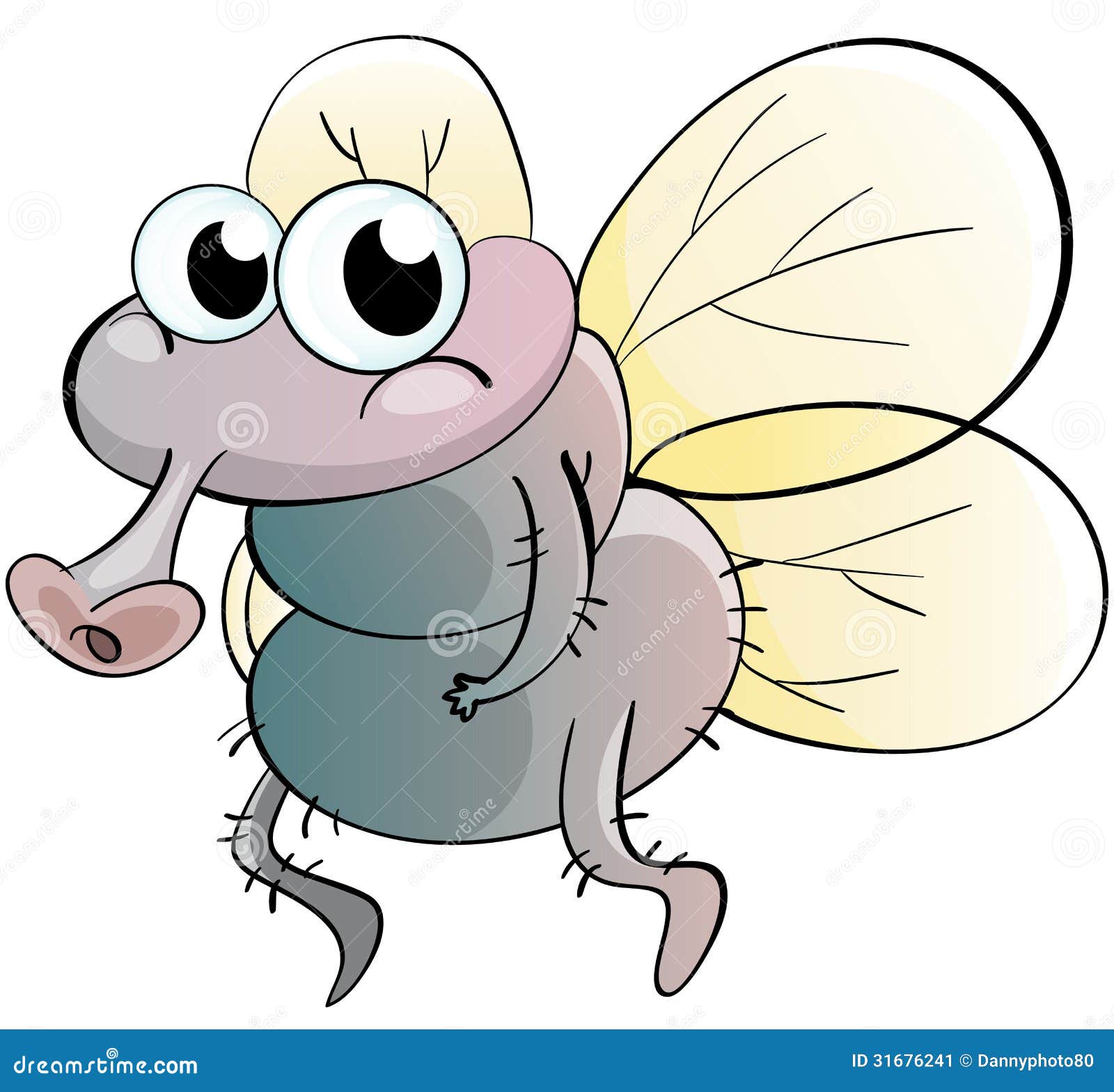 Fly Cartoon Stock Image - Image: 31676241