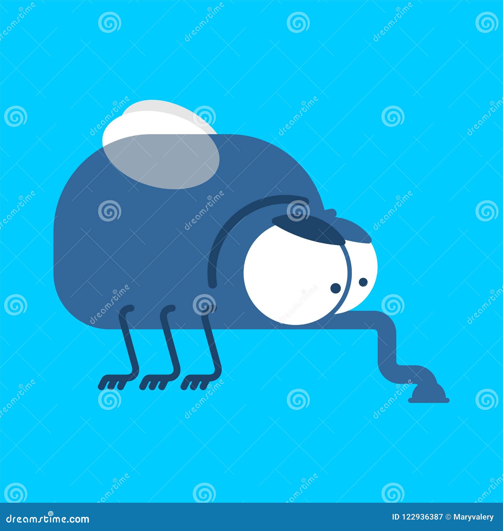 Fly Cartoon Style. Flying Insect Stock Vector - Illustration of buzz ...