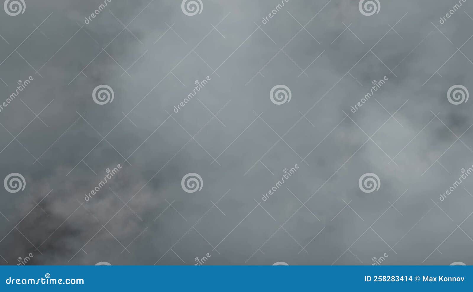 Fly in Cinematic Grey Clouds. Motion Background Loop 04 Stock Footage ...