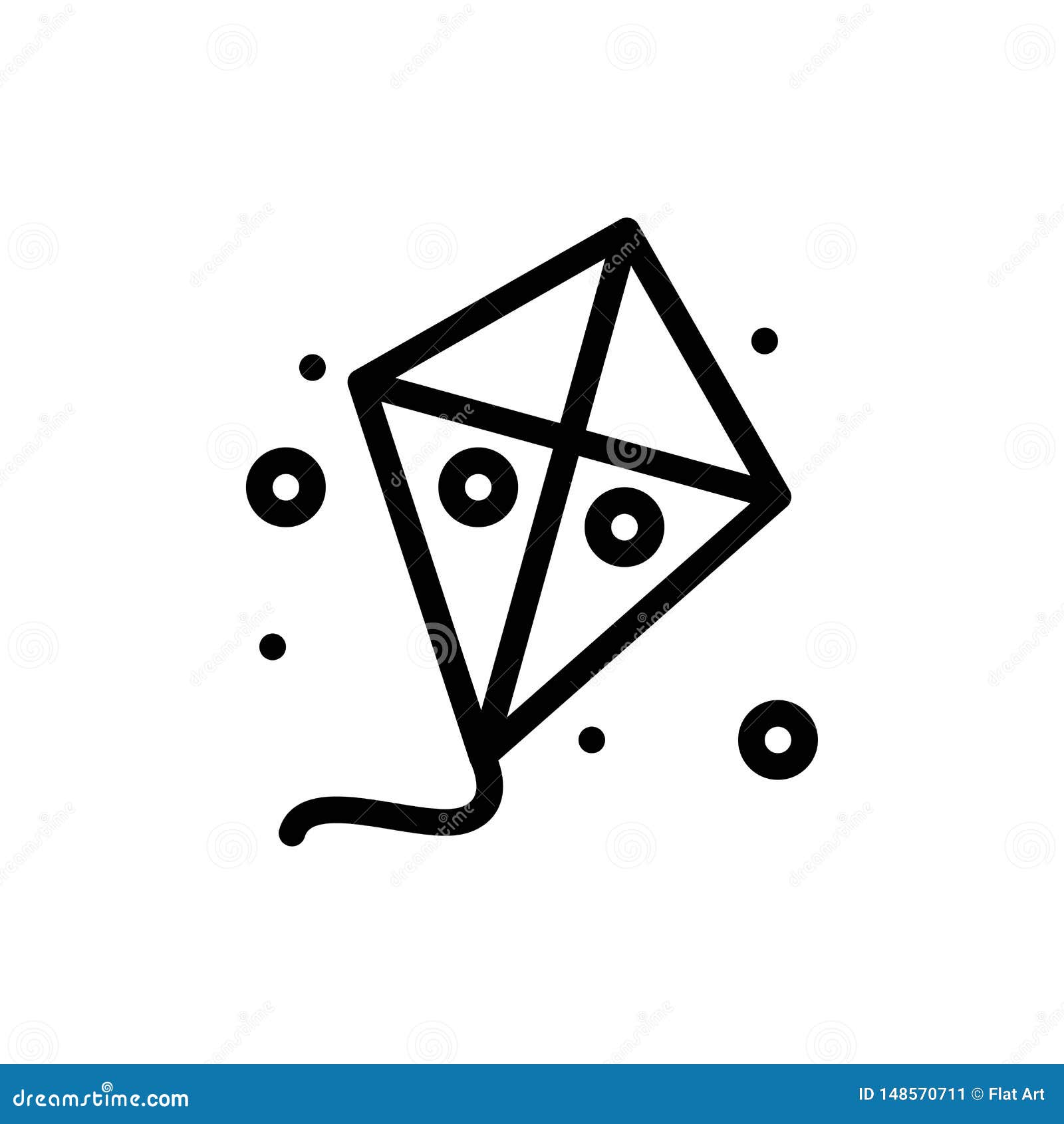 Fly, Easter, Kite, Spring Blue and Red Download and Buy Now Web Widget ...