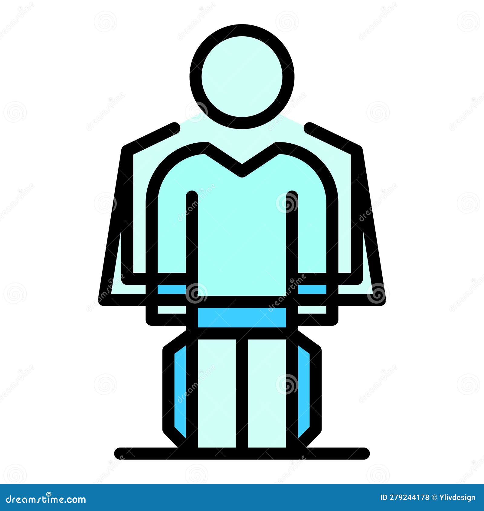 Fly Exosuit Icon Outline Vector. Exoskeleton Robot | CartoonDealer.com ...