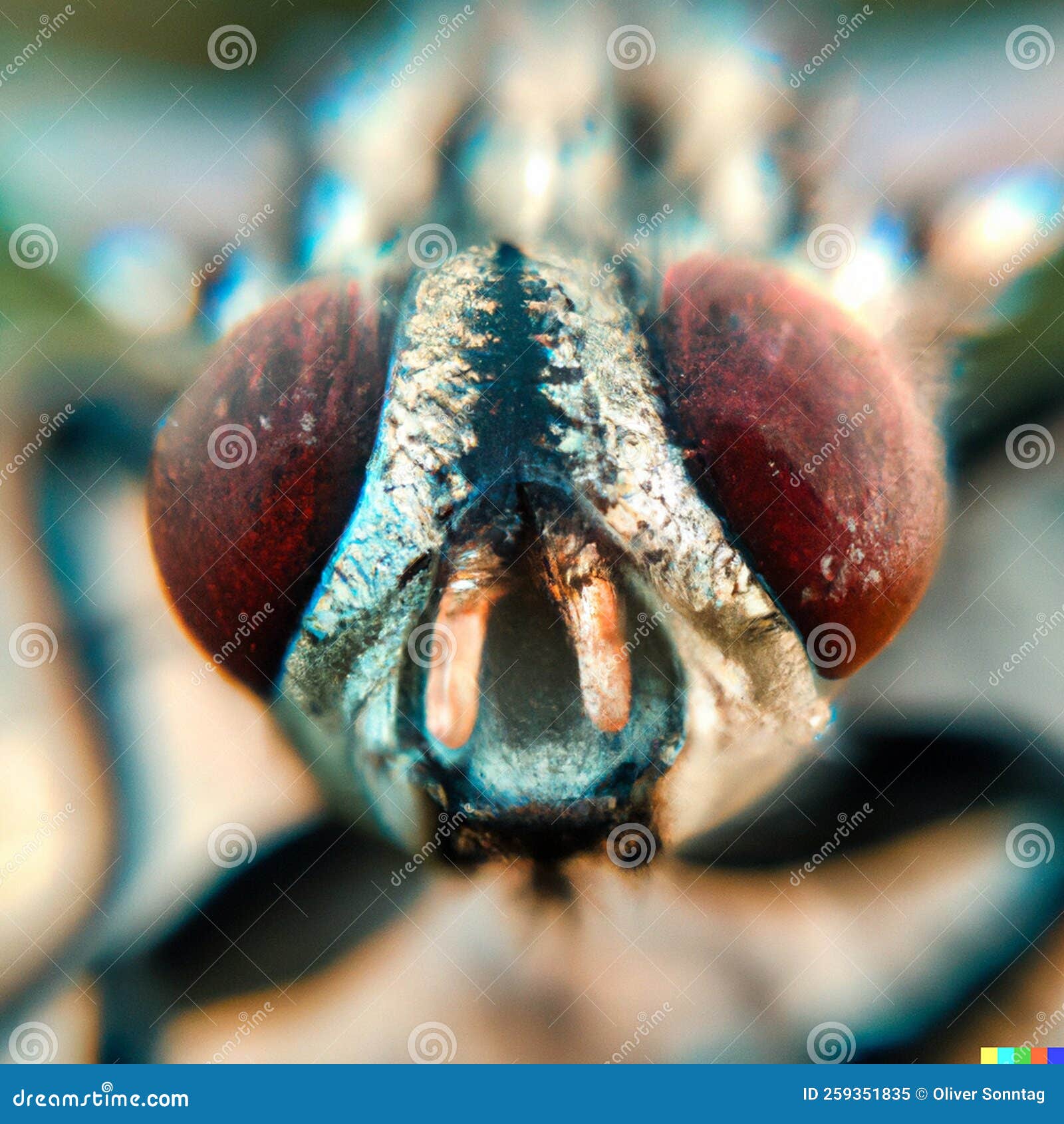 Fly eyes stock image. Image of black, yellow, single - 259351835