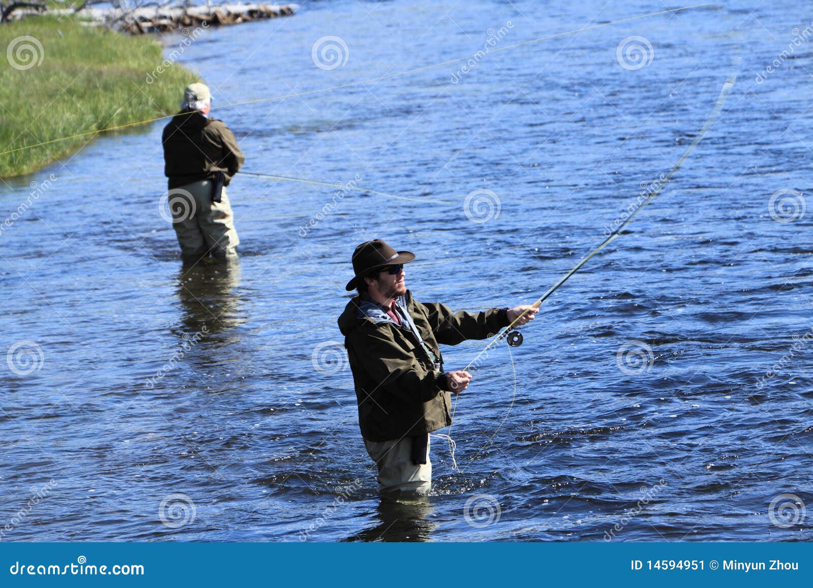 Fly fishing editorial photo. Image of lure, family, male - 14594951