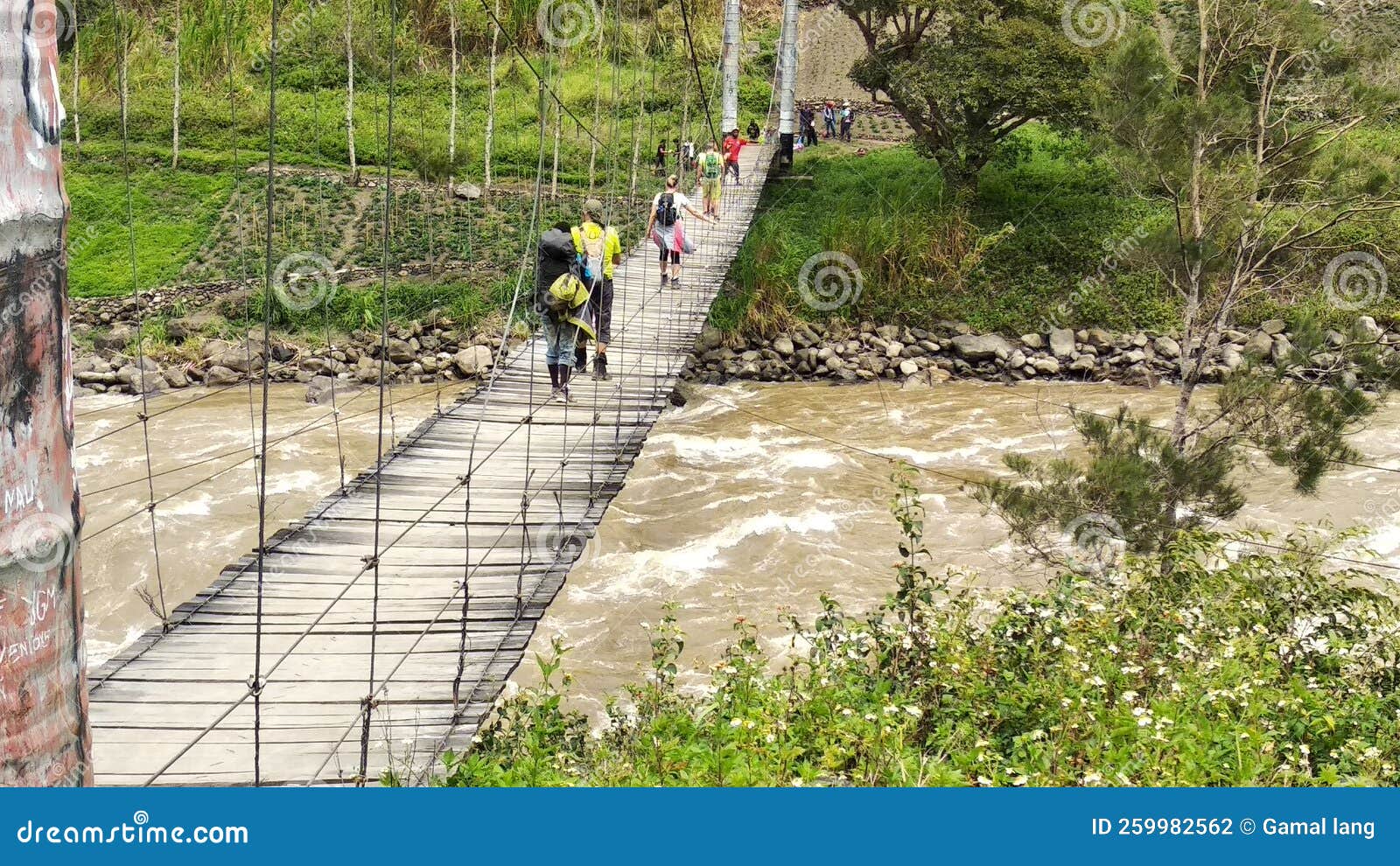 Fly Gate on Kurima Village editorial photography. Image of walkway ...