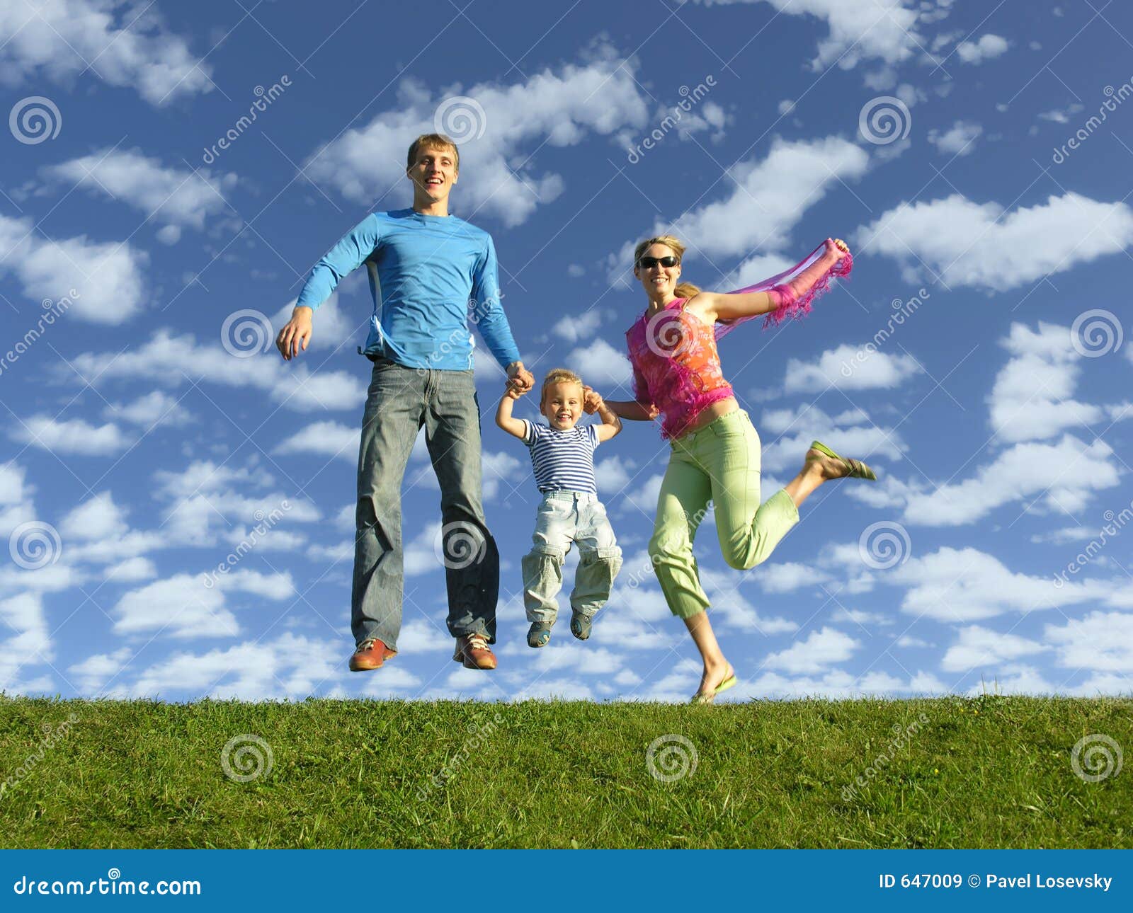 Fly happy family stock image. Image of happy, family, father - 647009